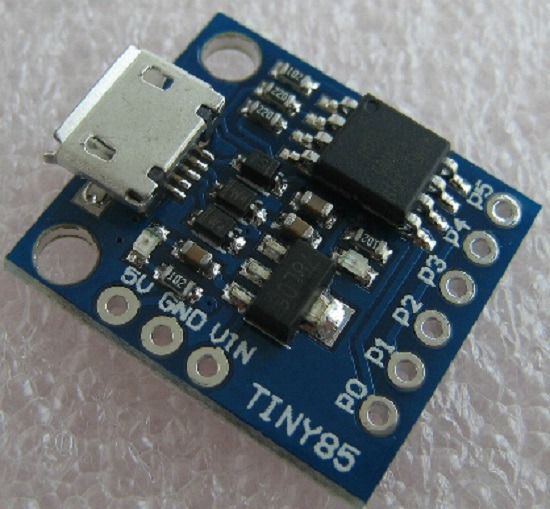 Tiny85 Digispark kickstarter modul Attiny85