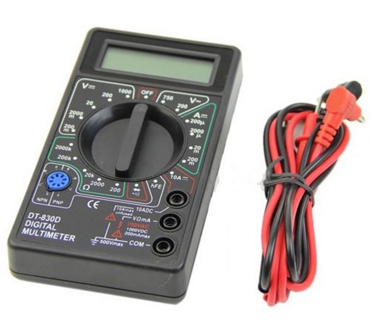 LCD digitalt multimeter DT-830 - ArduinoTech