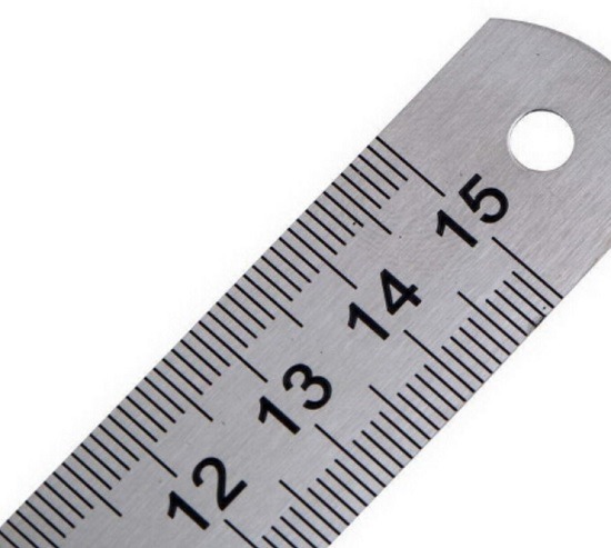Linial rustfrit stål lineal 15 cm - ArduinoTech