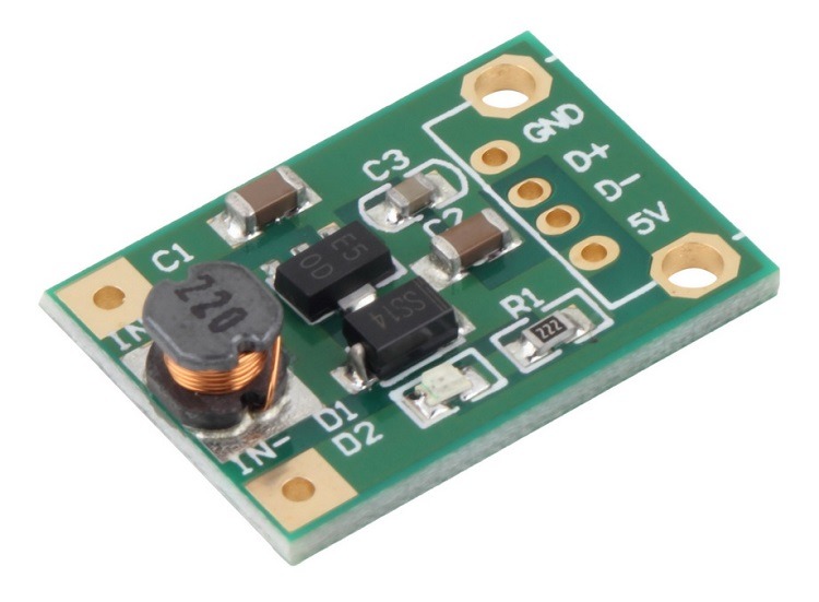 DC DC Step Up 5V Switch Mode Strømforsyning - ArduinoTech