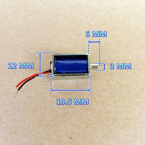 DC 3V Solenoid Flow Exhaust Valve