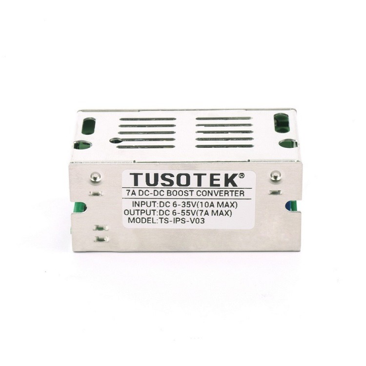 6-35V til 6-55V 10A Step-Up Justerbar Strømforsyning 200W Boost ...