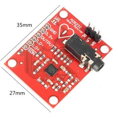 Keyes AD8232 EKG hjertemonitor målesæt - ArduinoTech