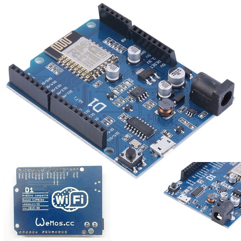 WeMos D1 WiFi UNO ESP8266 shield ESP-12E
