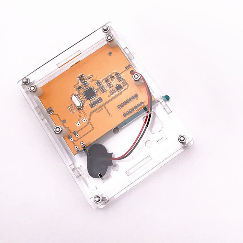 Klar akrylkasse Shell-hus til LCR-T4 Transistor Tester