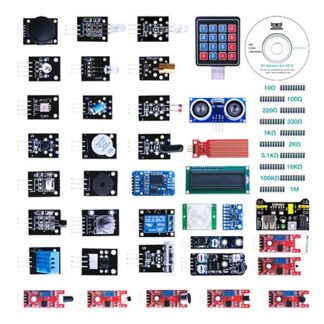 37 Sensor Starter Kit Sortiment Sæt til Arduino