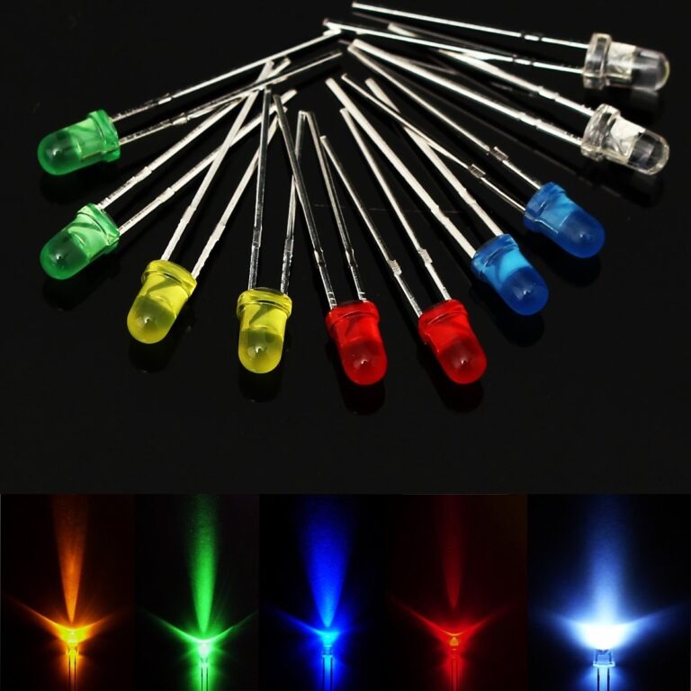 5mm LED Diode Light Assorted Set - ArduinoTech