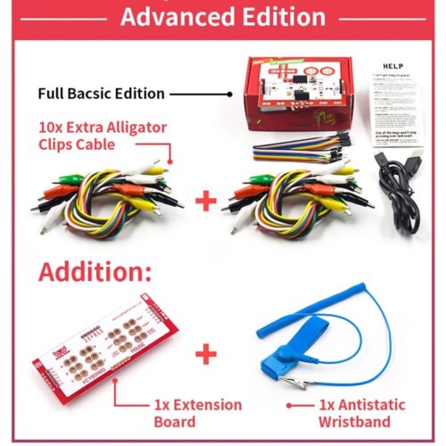 Makey Makey Deluxe Set Advanced Edition - ArduinoTech
