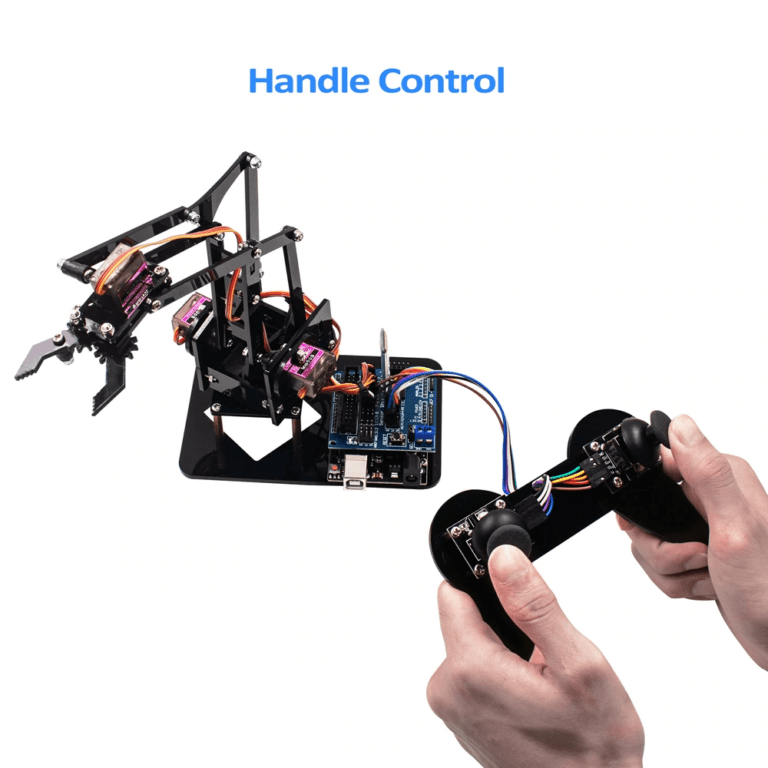 4DOF Smart Robot Mechanical Arm Kit
