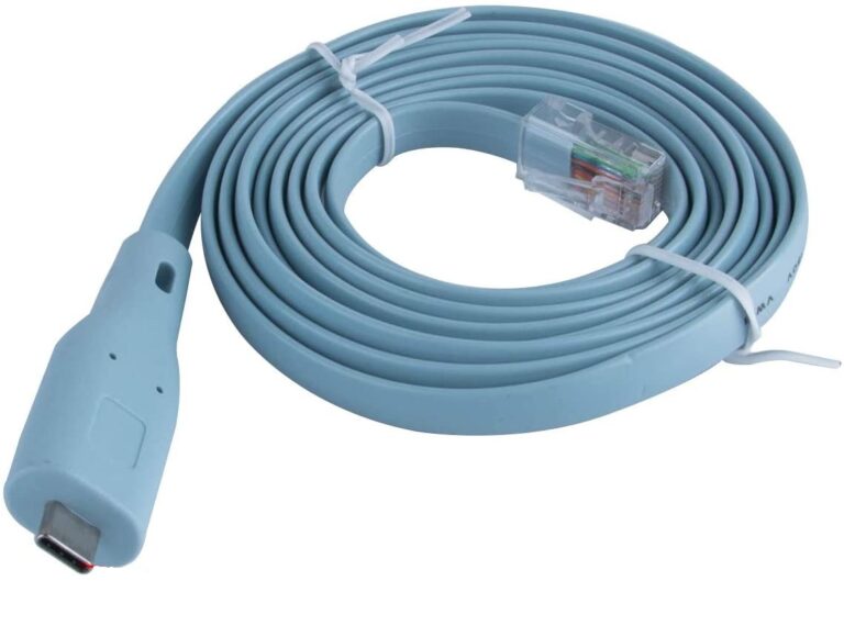 FTDI USB C to RJ45 Console Router Cable