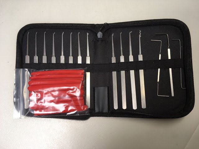 DANIU 12pcs Locksmith Tools Set