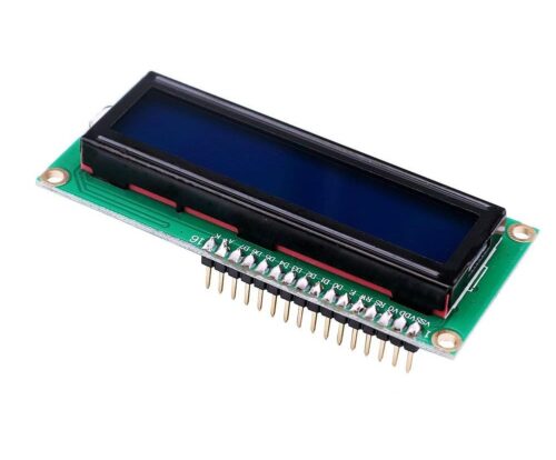 LCD 1602 (16x2) m/pinheader