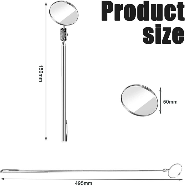 Teleskopisk inspektionsspejl 50mm - ArduinoTech