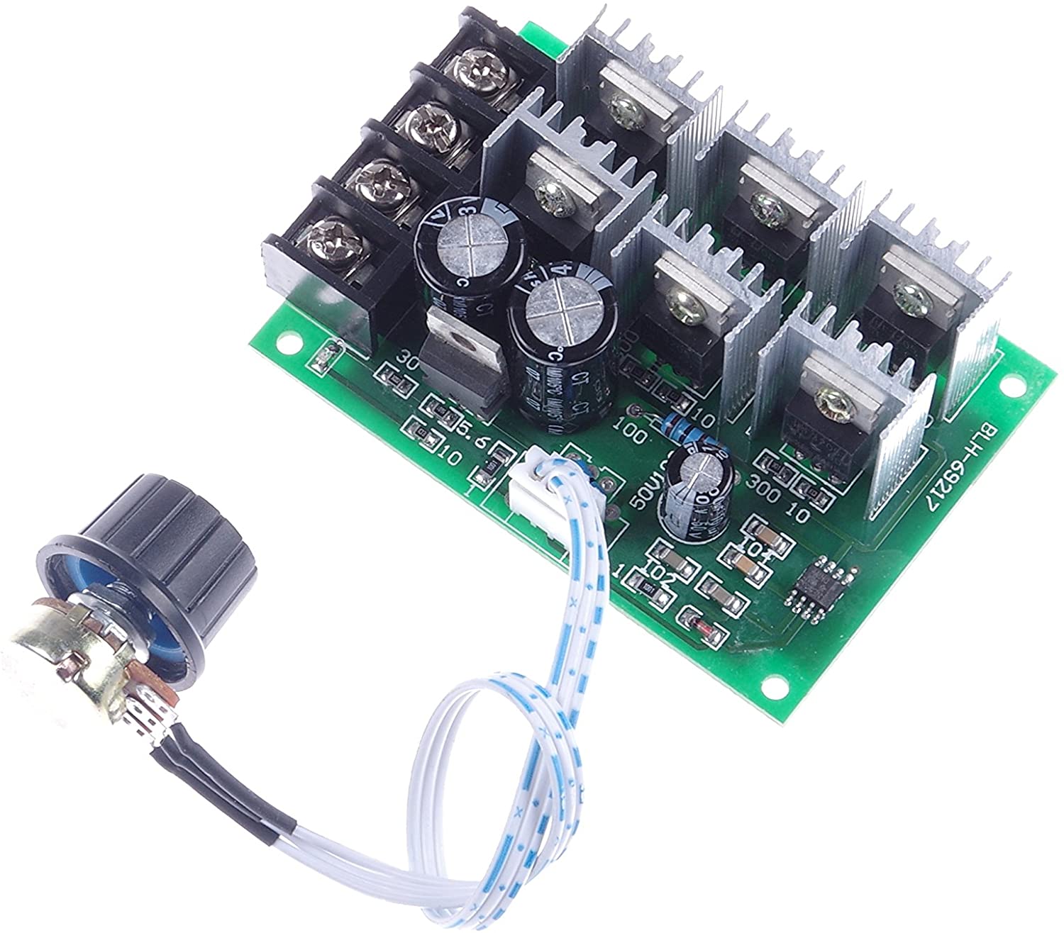 Motor Regulator DC Speed Controller 9-55V 40A PWM - ArduinoTech