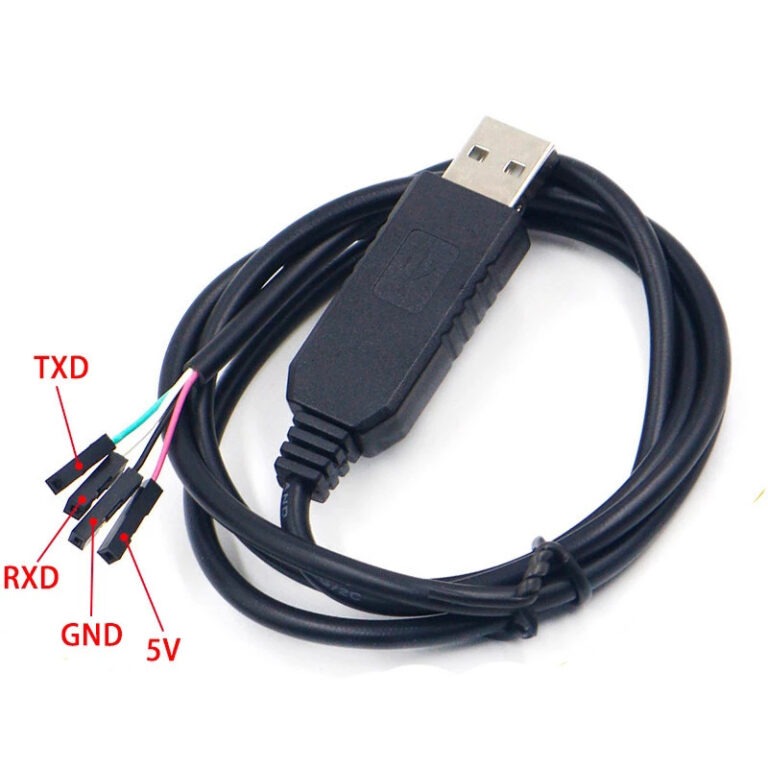 PL2303HX USB til TTL-kabel 4-pin - ArduinoTech