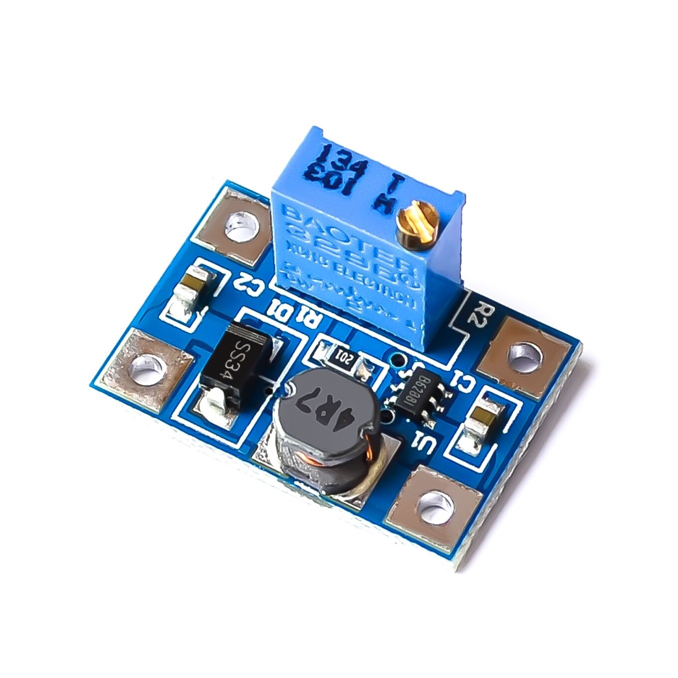 SX1308 Step-Up 28V 2A 1,2Mhz Booster Modul DC - ArduinoTech