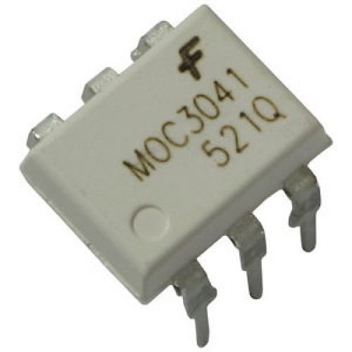MOC3041 Zero Cross Optoisolator Triac Driver IC - ArduinoTech