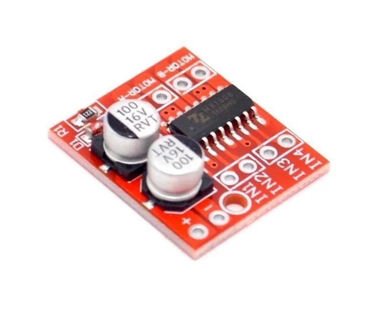 MX1508 DC motor driver modul - ArduinoTech