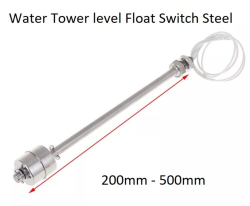 Vandtårn niveau svømmerafbryder stål - ArduinoTech