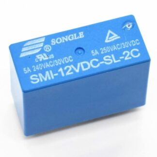 SMI-05VDC-SL-2C Relæ Dobbelt skift - ArduinoTech